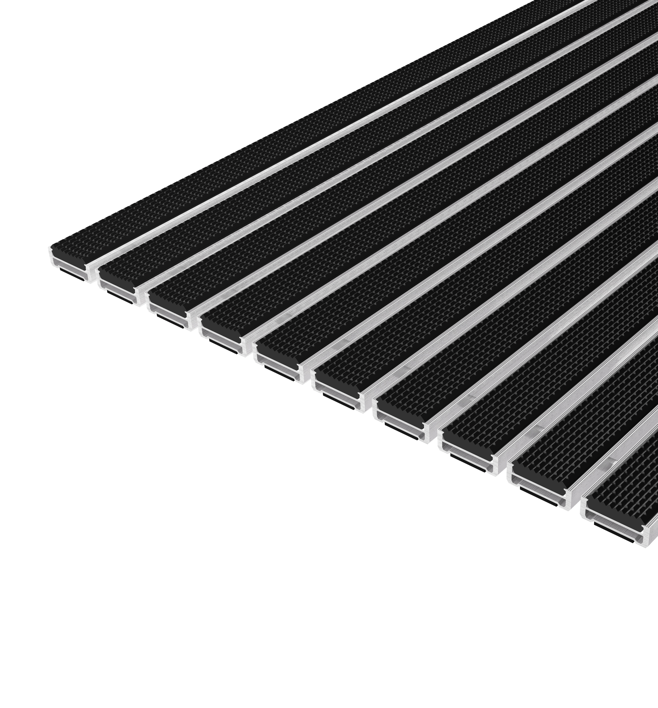 Top Clean ROBUST 10 with Grooved Rubber - GEGGUS Entrance Matting UK