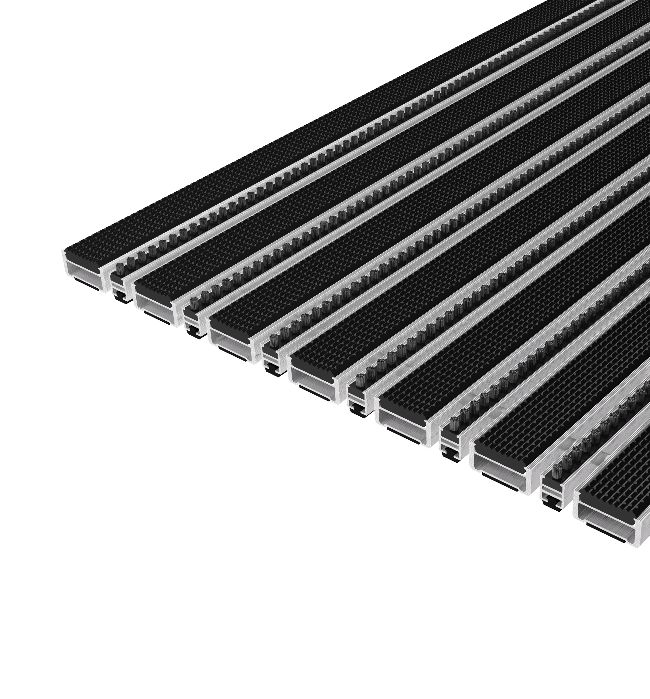 Top Clean ROBUST 17 with Grooved Rubber and Brush Strip - GEGGUS ...