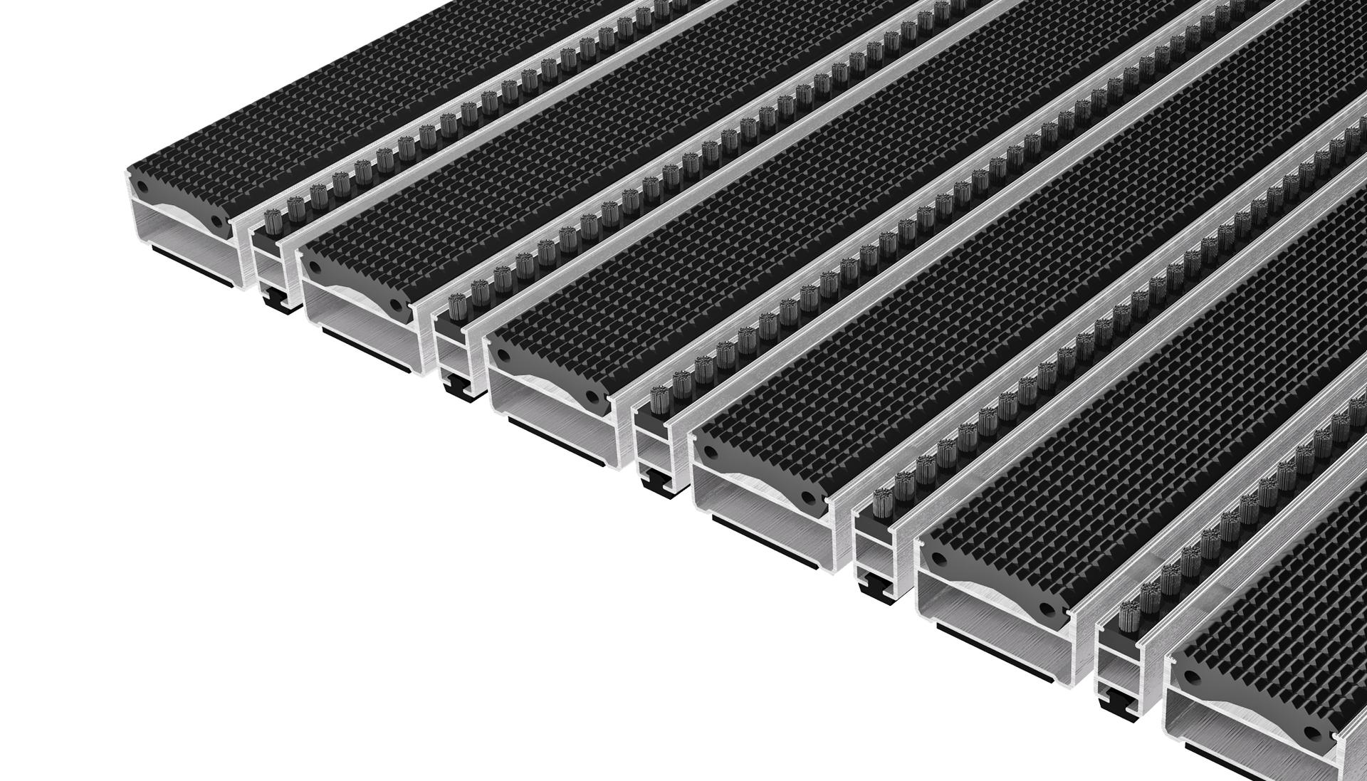 Top Clean CLASSIC XL 22 with Grooved Rubber and Brush Strip - GEGGUS ...